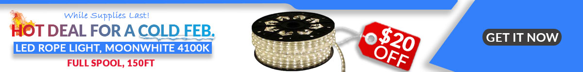 LED and Incandescent Rope Lights | AQLighting