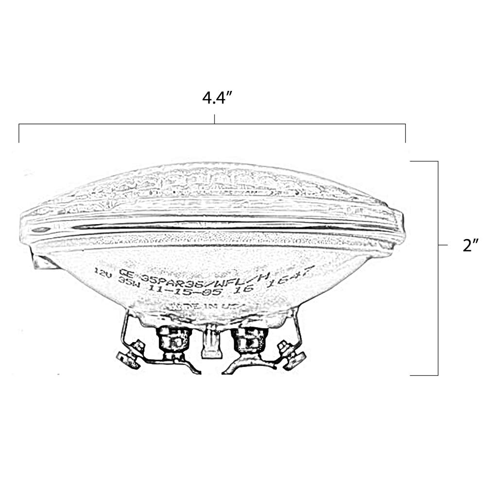 Halogen Narrow Spotlight Bulb | PAR36 | AQLighting