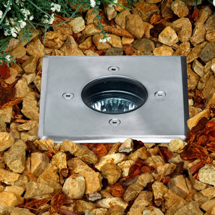Low Voltage In Ground Light w/ Square Cover | AQLighting