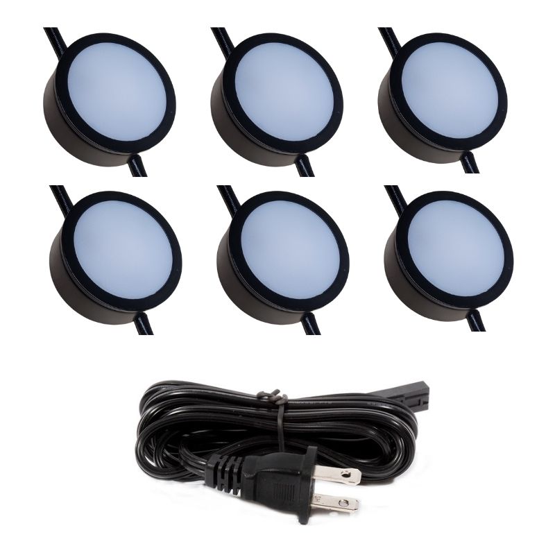Dimmable LED Kitchen Overhead Puck Light Kit | AQLighting